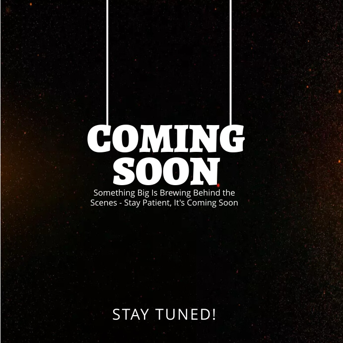 Coming Soon Instagram Post Template | PosterMyWall