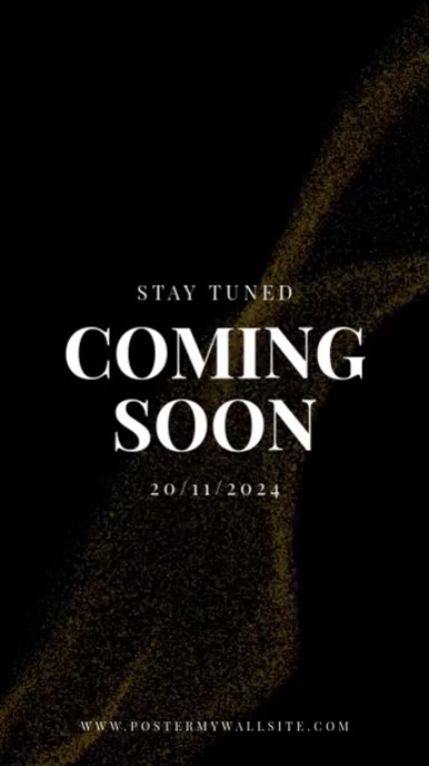 Coming Soon Instagram Story Template | PosterMyWall
