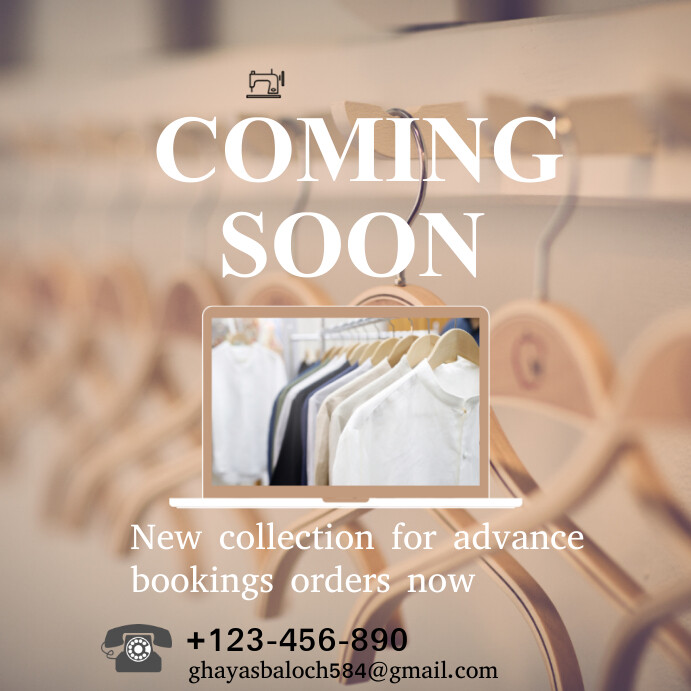 Coming soon new items Template | PosterMyWall