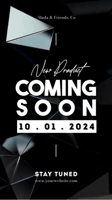 Coming Soon New Product Template | PosterMyWall