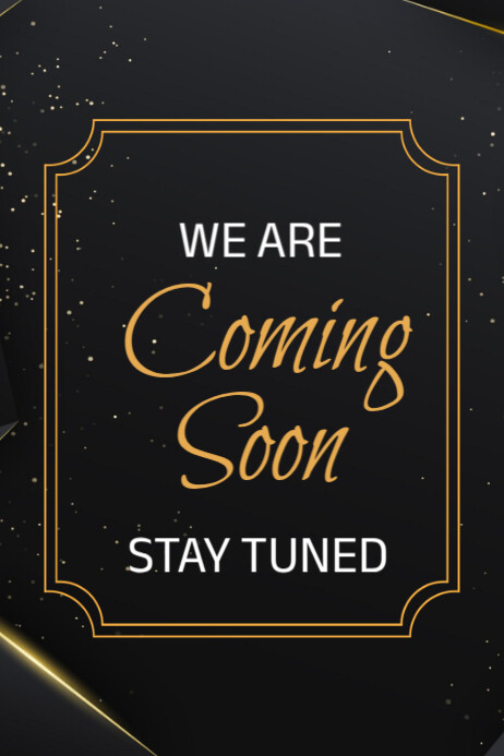 coming soon poster coming soon flyer Template | PosterMyWall