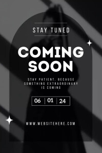 Coming Soon Poster Template | PosterMyWall