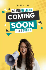 Coming Soon Poster Template | PosterMyWall