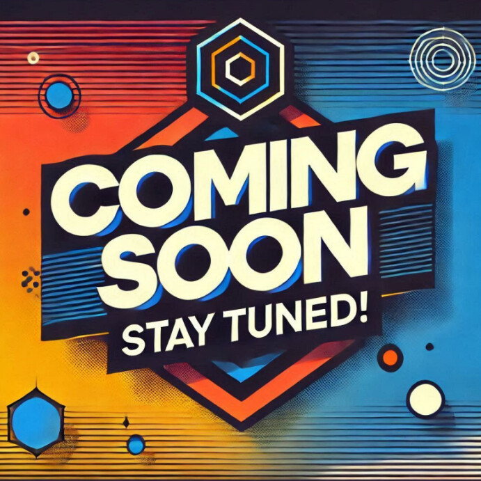 Coming Soon Stay Tuned Template | PosterMyWall