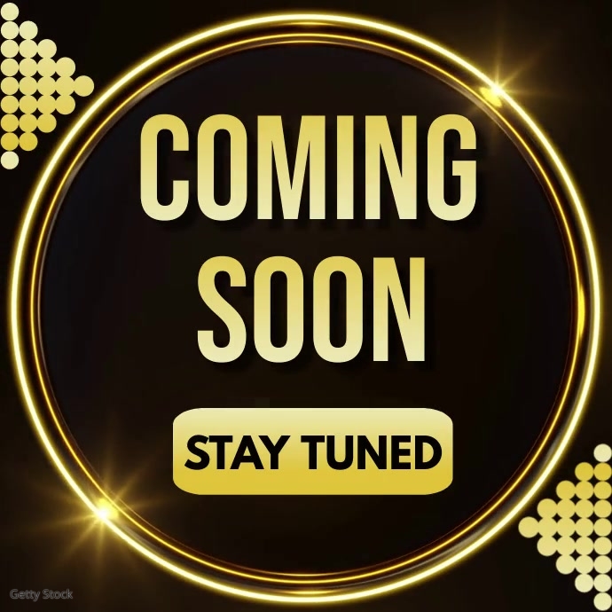 Coming Soon Stay Tuned Template Postermywall