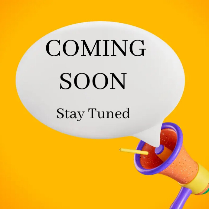Coming soon template | PosterMyWall