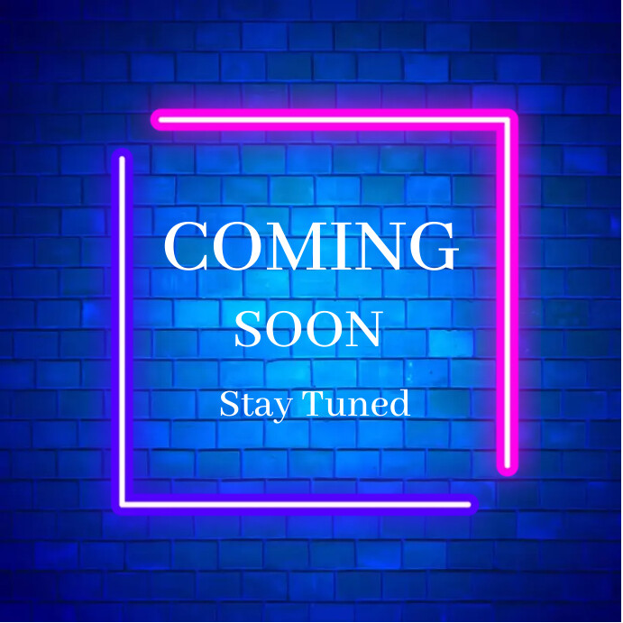 Plantilla de Coming soon template | PosterMyWall