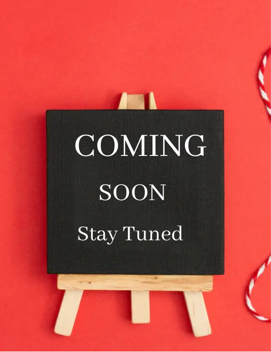 Coming soon template | PosterMyWall