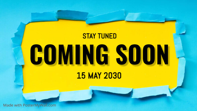 Coming Soon Template | PosterMyWall