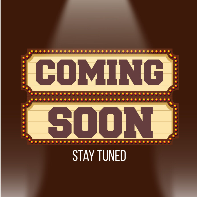 Coming soon template | PosterMyWall
