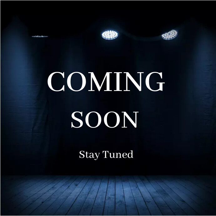 Coming soon template | PosterMyWall