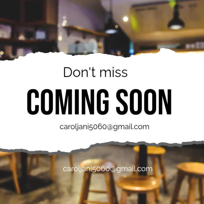 Coming Soon template | PosterMyWall