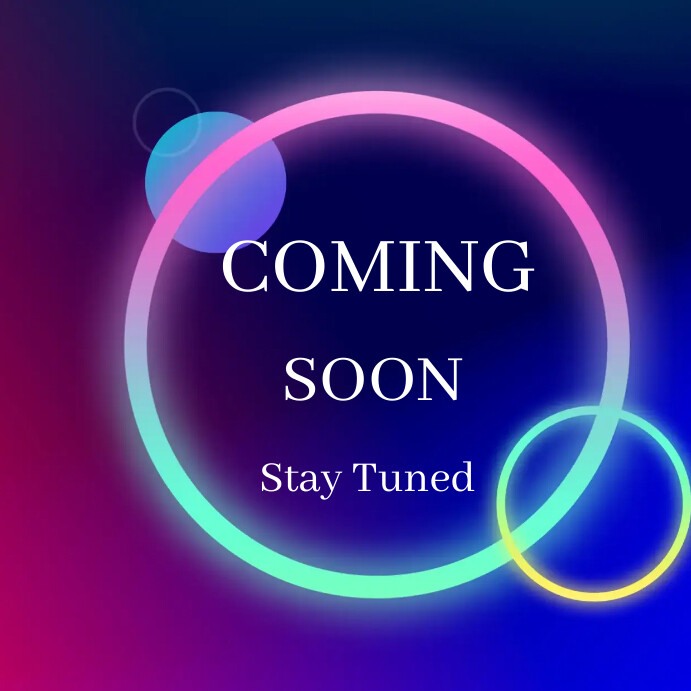 Coming soon template | PosterMyWall