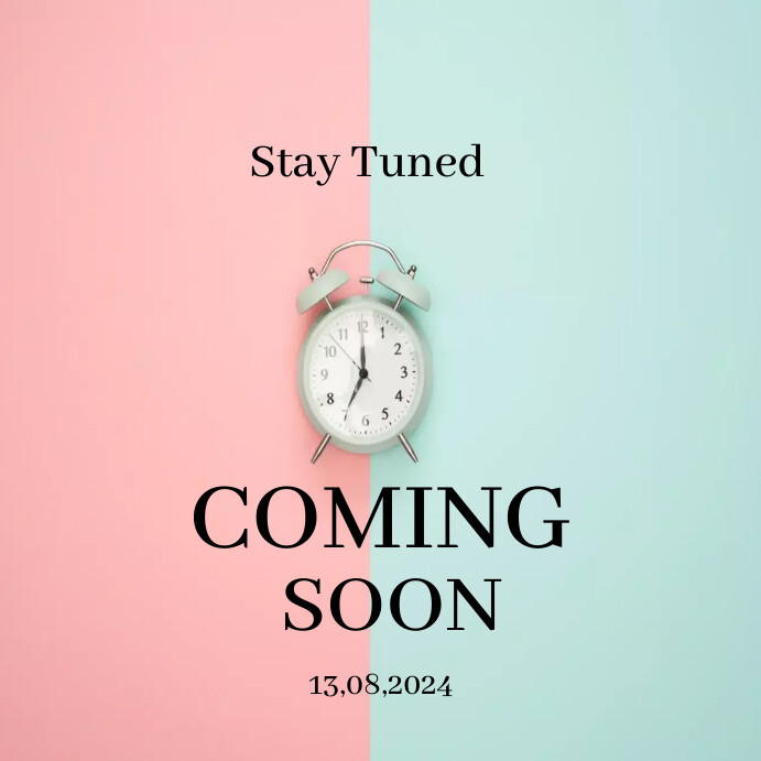 Coming soon template | PosterMyWall