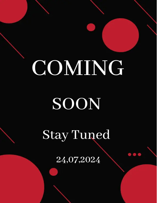 Coming soon template | PosterMyWall