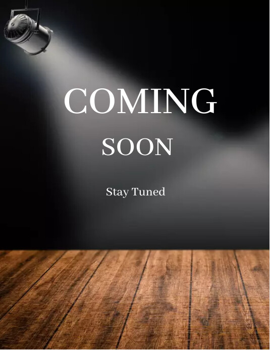 Coming soon template | PosterMyWall