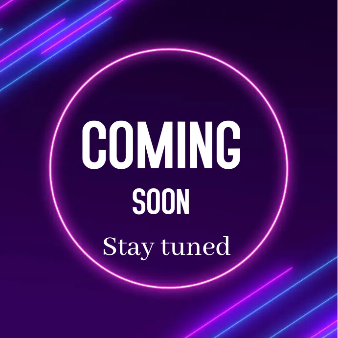 Plantilla de Coming soon template | PosterMyWall