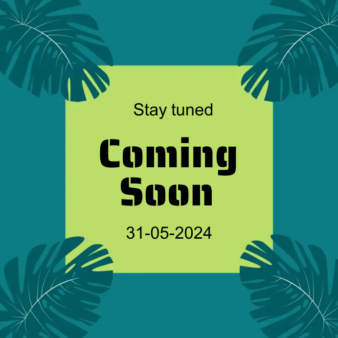 Coming soon templates | PosterMyWall