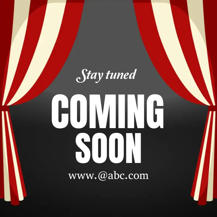 Coming soon templates | PosterMyWall