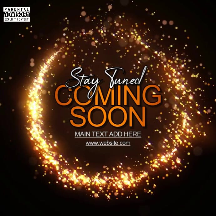 Coming Soon Video Template | PosterMyWall
