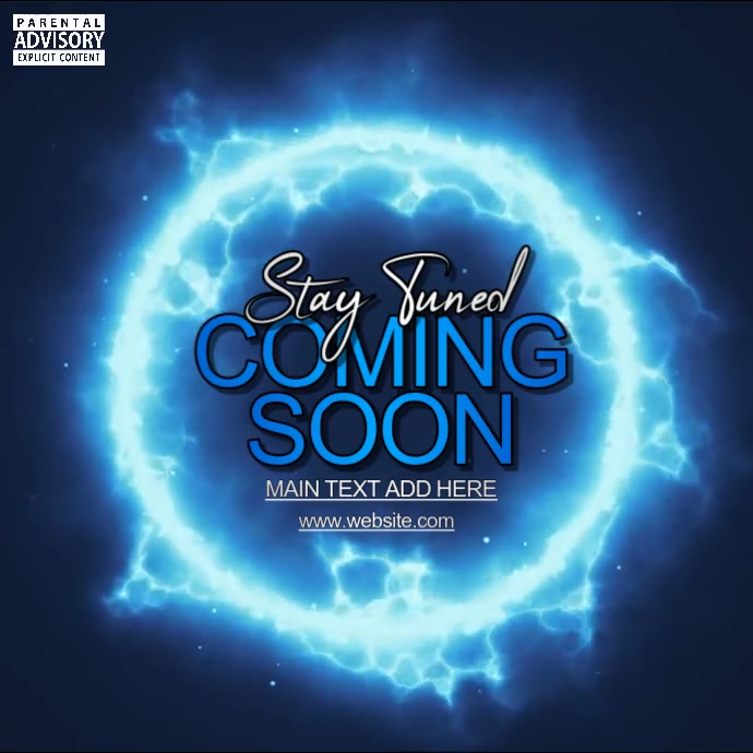 Plantilla de Coming Soon Video | PosterMyWall