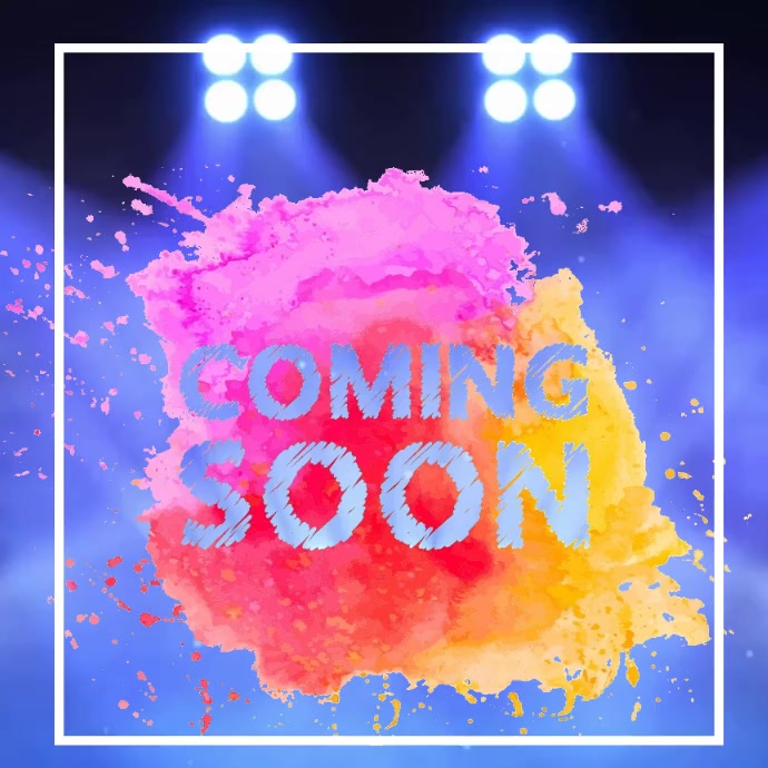 Coming soon video teamplet Template | PosterMyWall