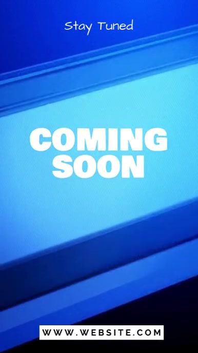 COMING SOON VIDEO TEMPLATE | PosterMyWall