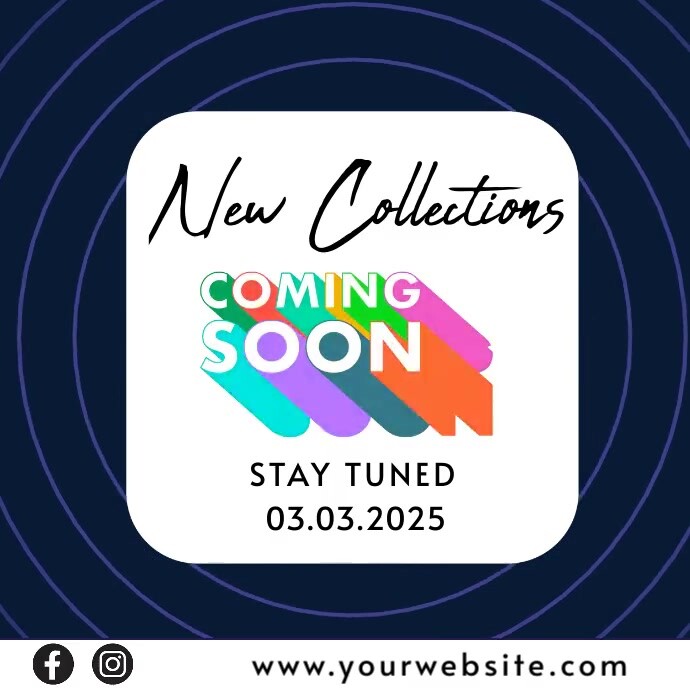 Plantilla de Coming soon video template for social media | PosterMyWall