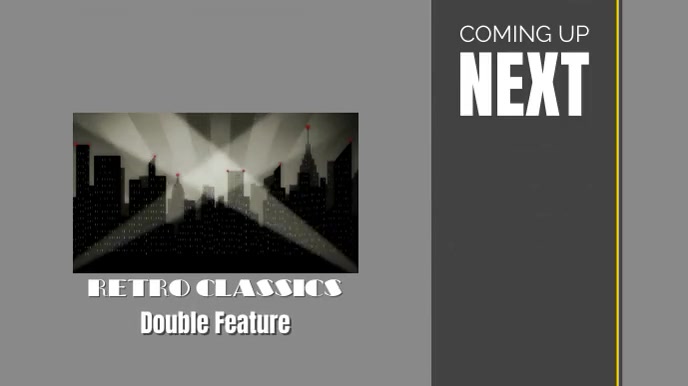 Copy of COMING UP NEXT VIDEO | PosterMyWall