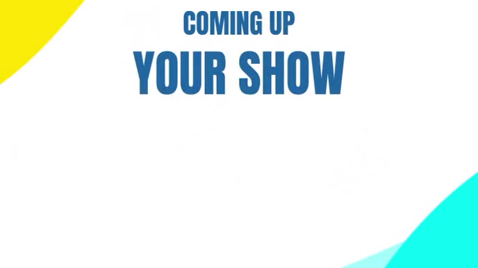 COMING UP VIDEO INTRO Template | PosterMyWall