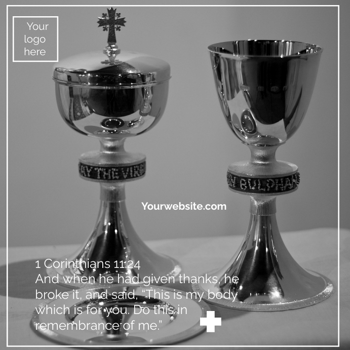 Communion design Template | PosterMyWall