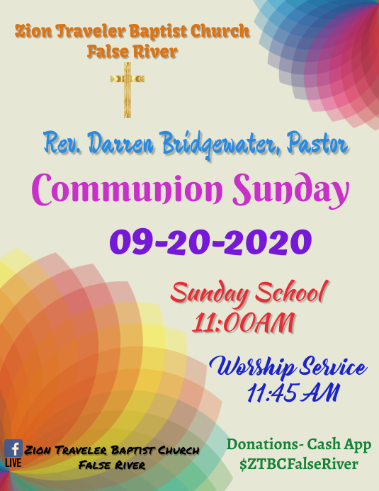 Communion Template | PosterMyWall