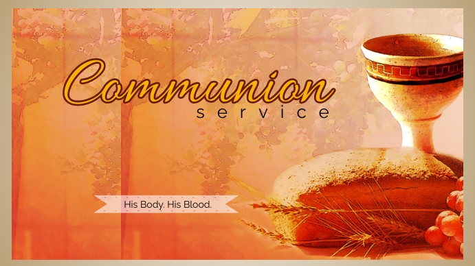 Communion Template | PosterMyWall