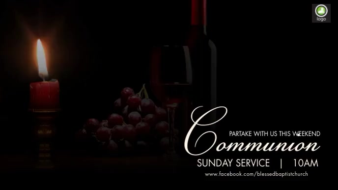Plantilla de Communion Service | PosterMyWall
