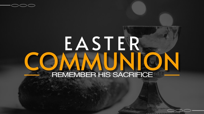 Communion service Template | PosterMyWall