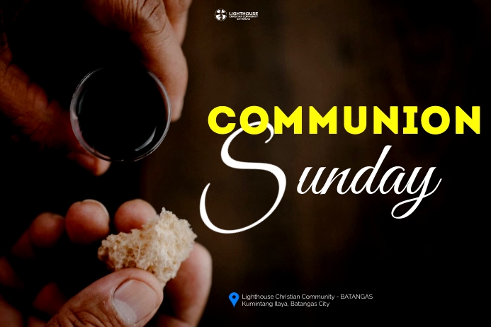 Communion Sunday Template | PosterMyWall