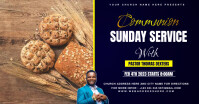 communion sunday service Template | PosterMyWall