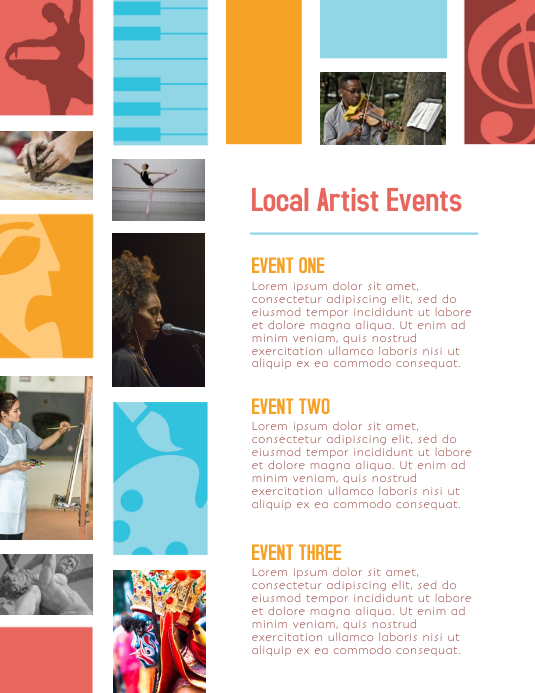 Community Arts Flyer Template | PosterMyWall
