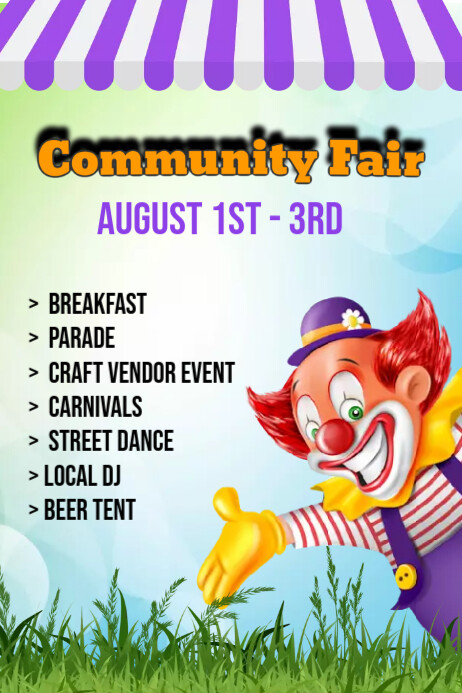 Copy of Community Fair | PosterMyWall