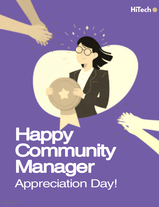 Community Manager Wish Poster Template | PosterMyWall