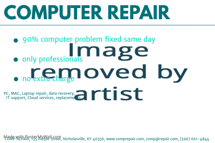 Copy of comp repair | PosterMyWall