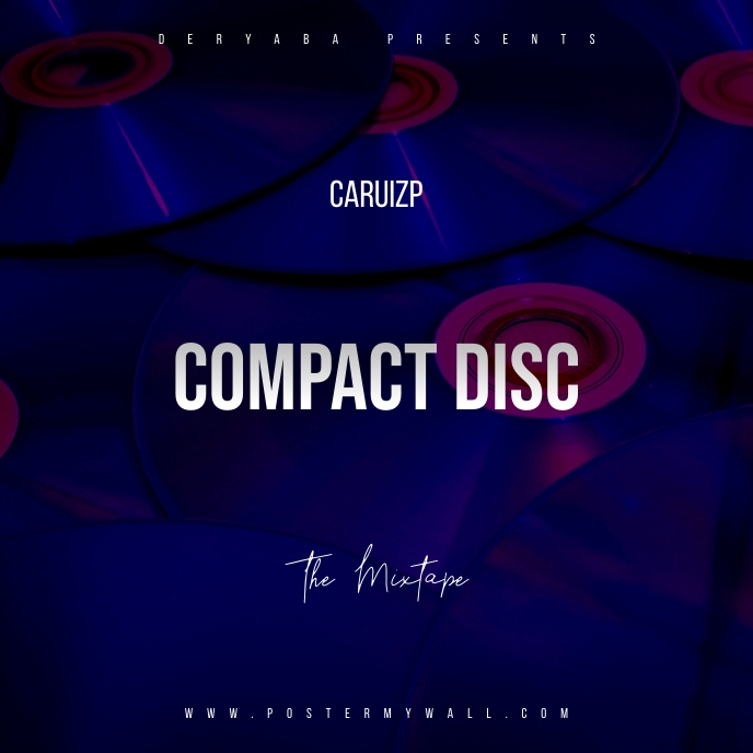 Copy of Compact Disc 80's 90's CD Music Cover Art | PosterMyWall