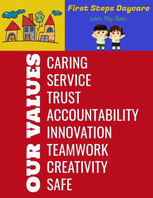 company, corporate, business, values, mission Template | PosterMyWall