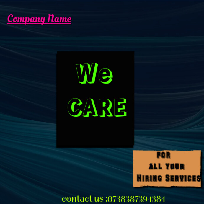 Company Ad Template | PosterMyWall