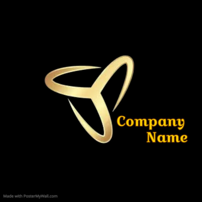 company and business 3d logo design template | PosterMyWall