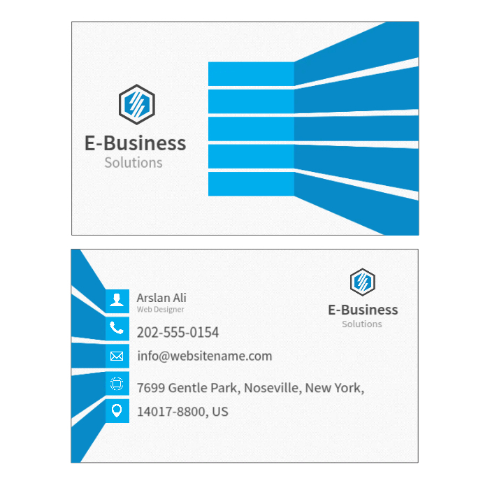 Company Business Calling Card Template | PosterMyWall