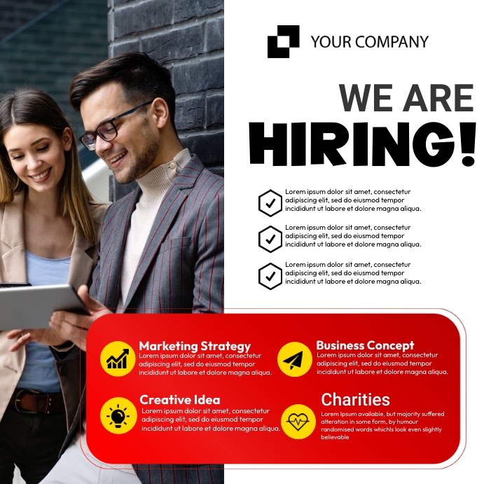 Company Business Template | PosterMyWall