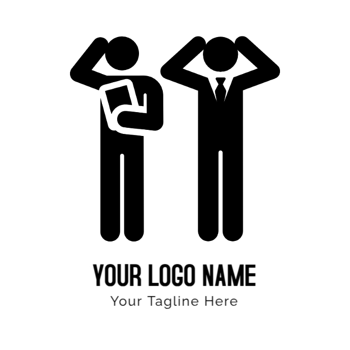 Company Businessperson Management Logo Template | PosterMyWall