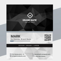 Company Calling Card Template | PosterMyWall