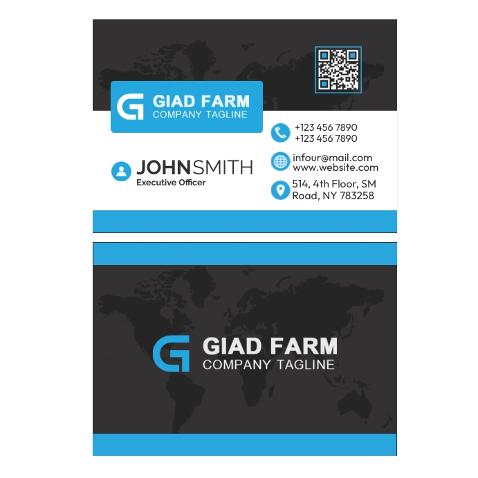 Company Card Ads Template | PosterMyWall